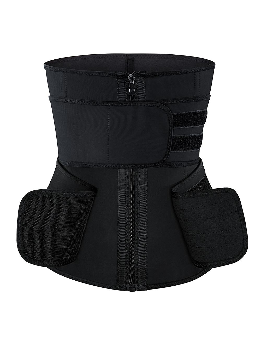 Zipper Waist Seal Fitness 7 Steel Bones Double Waist Abdomen Trainer